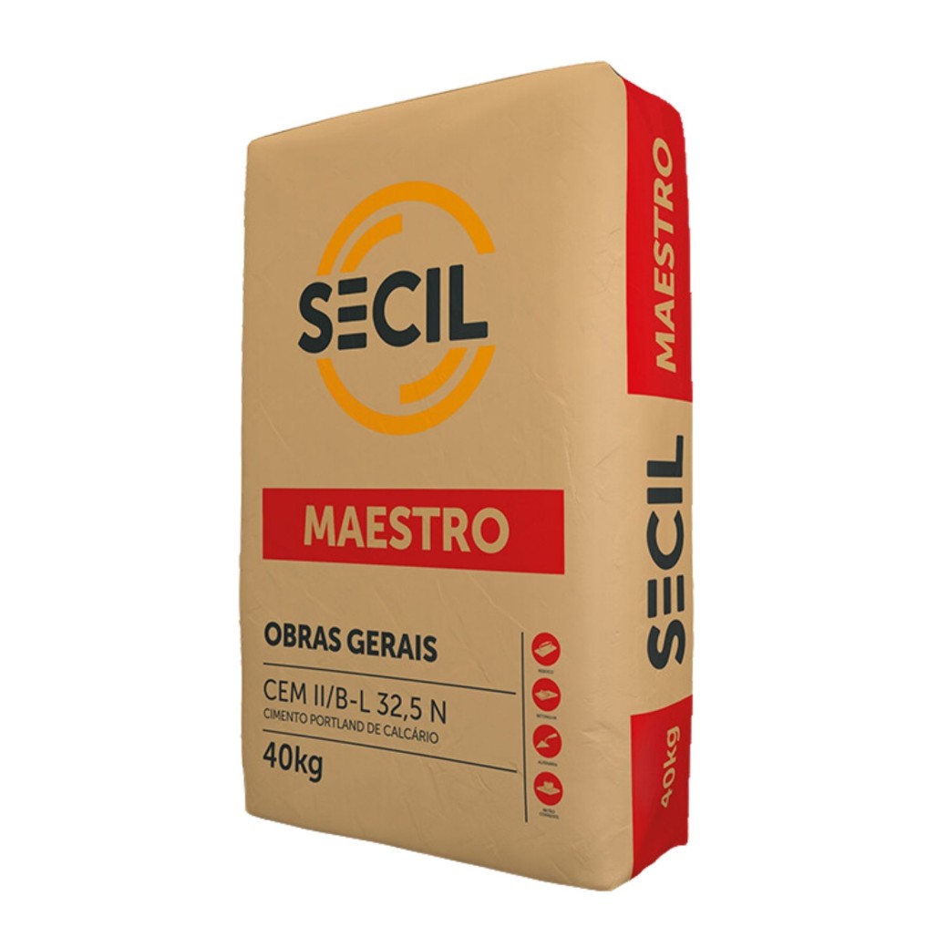 Cimento Maestro CEM II/B-L 32,5 N Secil | Majodir - 00501101 - Majodir